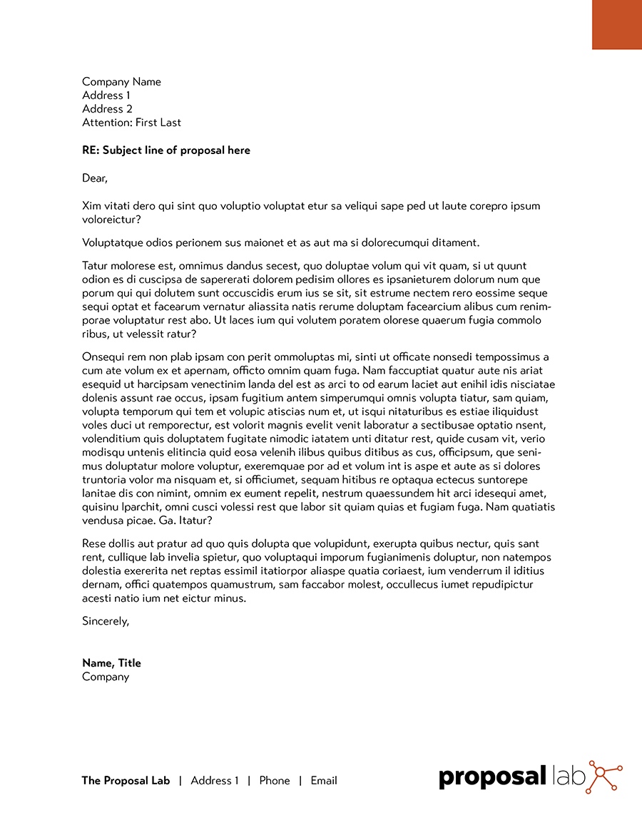 Engineering Proposal Template: Expertly Designed