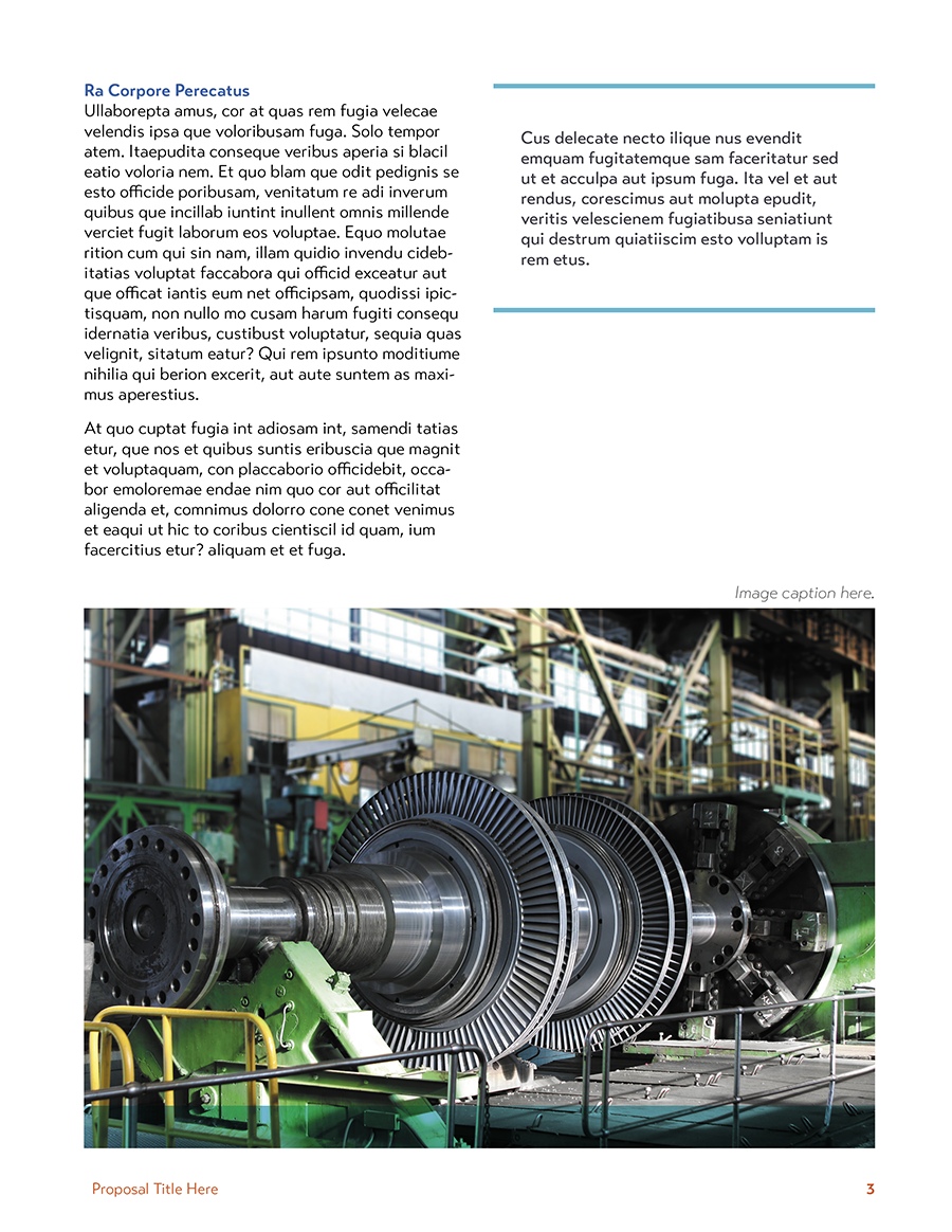 Engineering Proposal Template: Expertly Designed