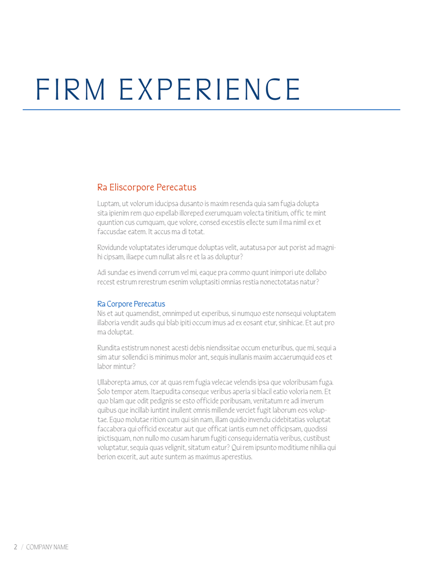 Financial Services Proposal Template: Expertly Designed